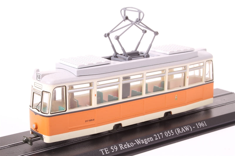 Atlas Trams TE 59 Reko- Wagen 217 055 (RAW) - 1961 1:76 — Oxford Diecast