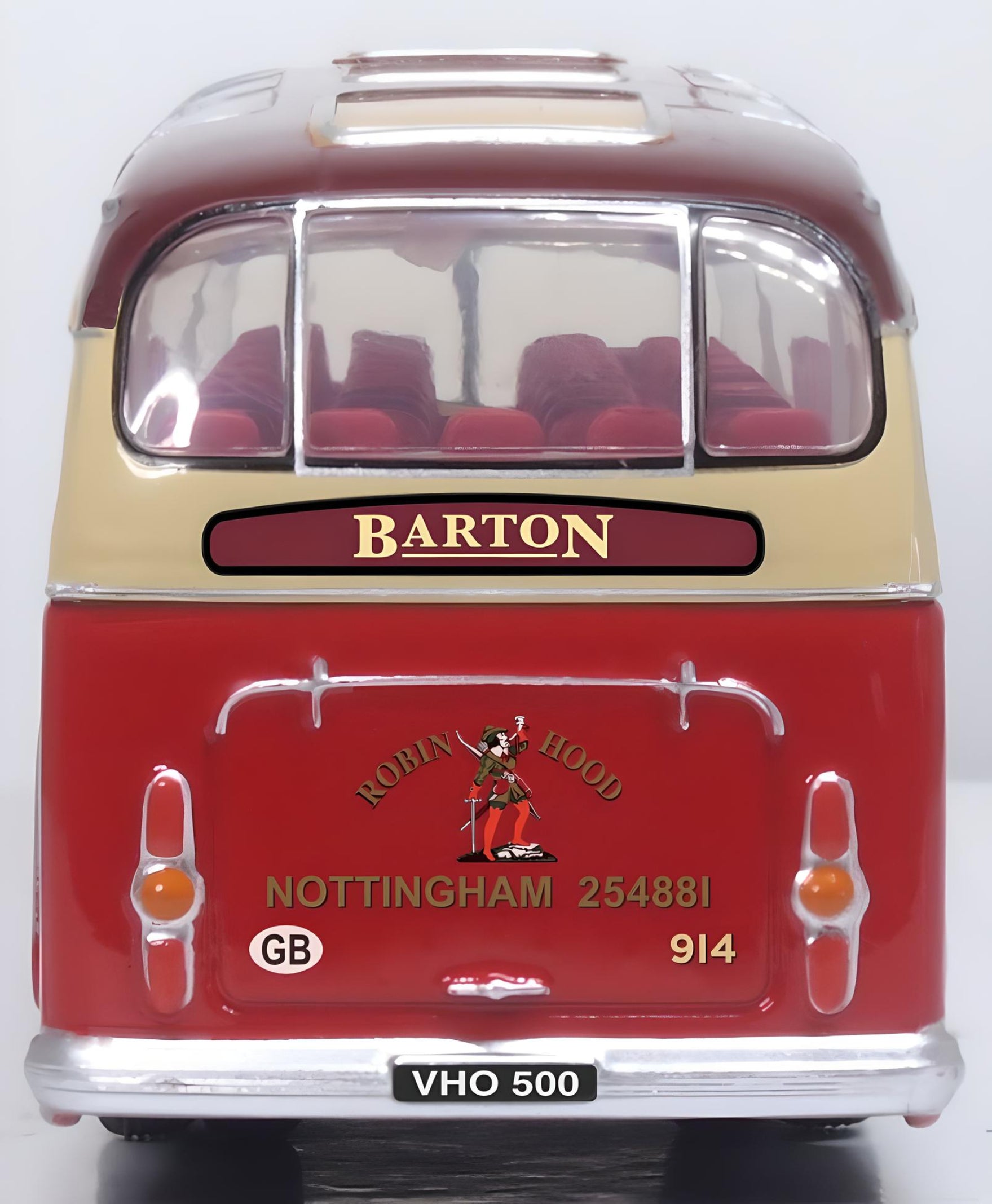 OXFORD DIECAST 1:76 Scale Duple Britannia Barton — Oxford Diecast