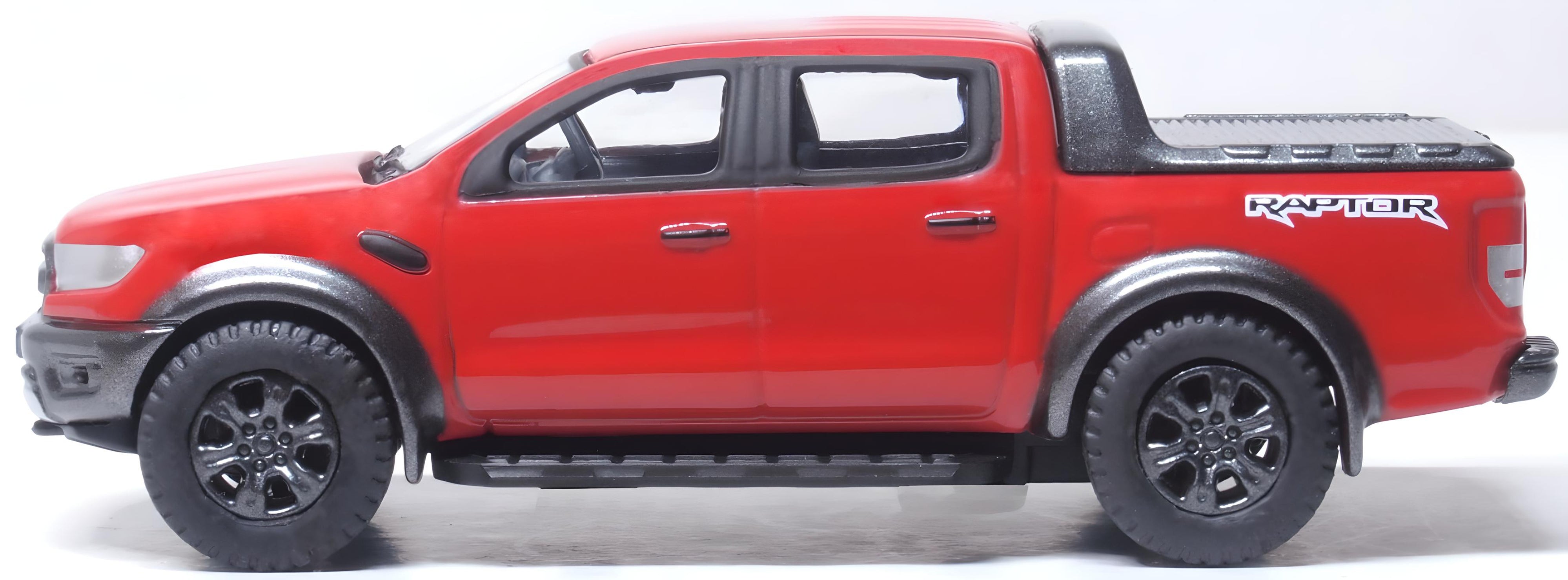 OXFORD DIECAST 1:76 Scale Ford Ranger Raptor Race Red — Oxford Diecast