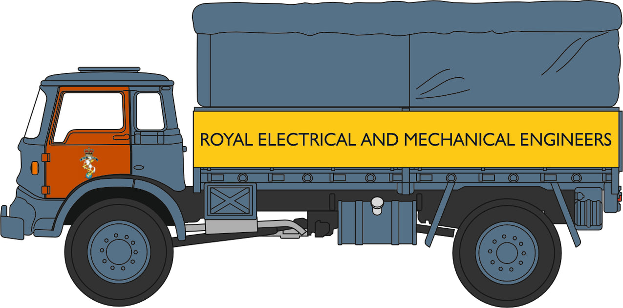 Bedford MK REME Recruiting Team by Oxford Diecast 1:76 Scale