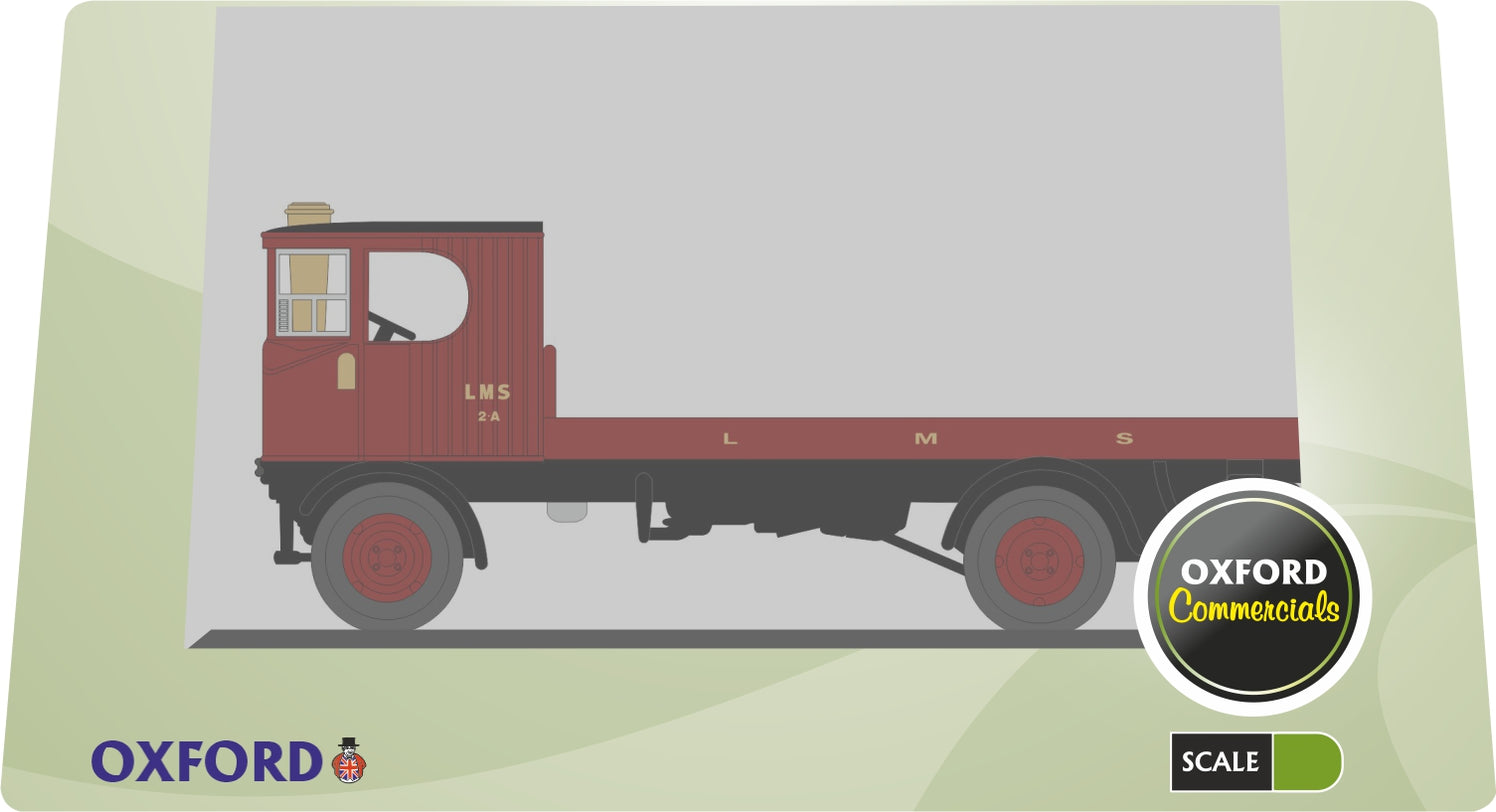 OXFORD DIECAST 1:76 Scale LMS Sentinel Flatbed — Oxford Diecast
