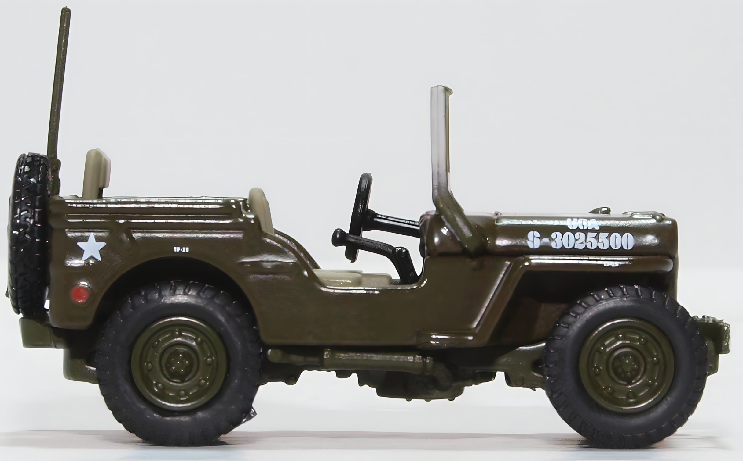 OXFORD DIECAST 1:76 Scale Willys MB US Army — Oxford Diecast