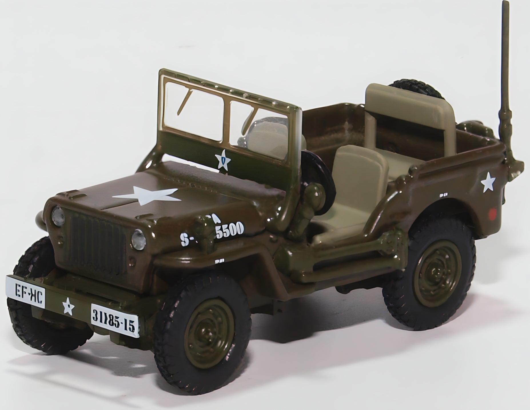 OXFORD DIECAST 1:76 Scale Willys MB US Army — Oxford Diecast