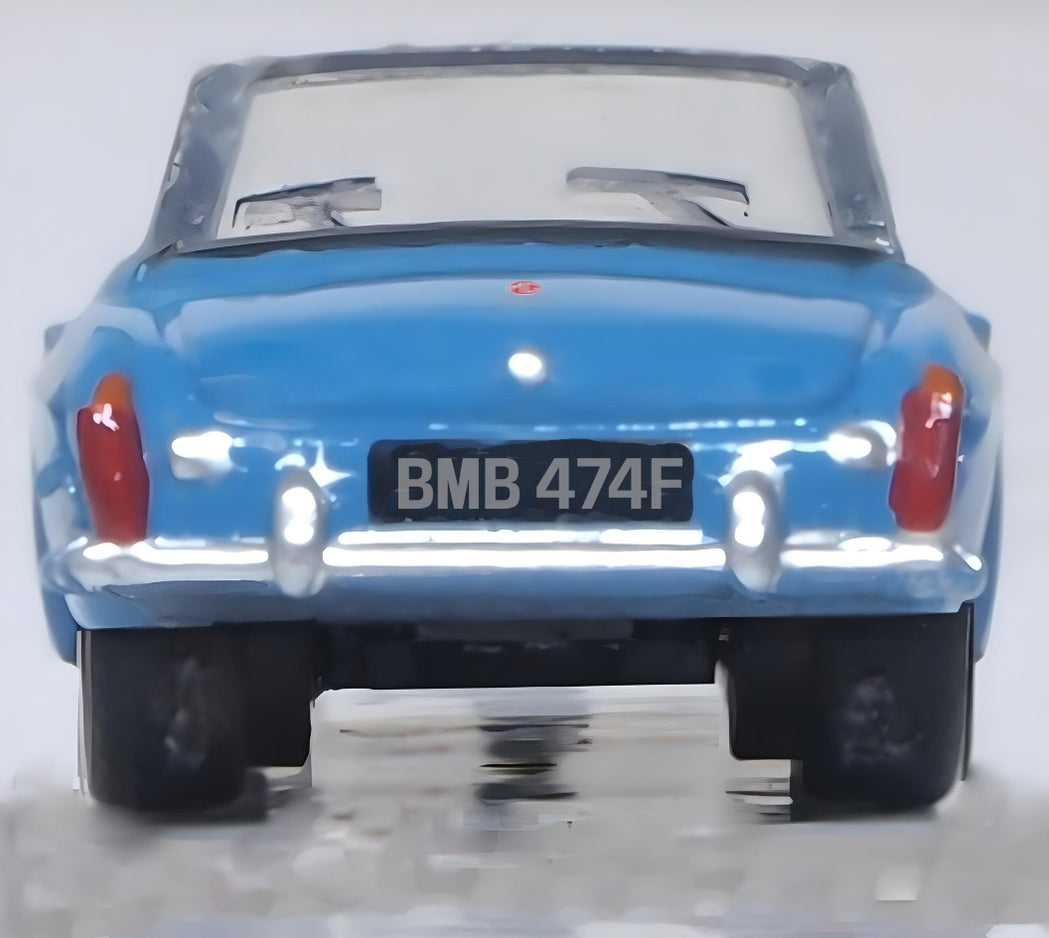 Oxford Diecast Iris Blue MGB Roadster