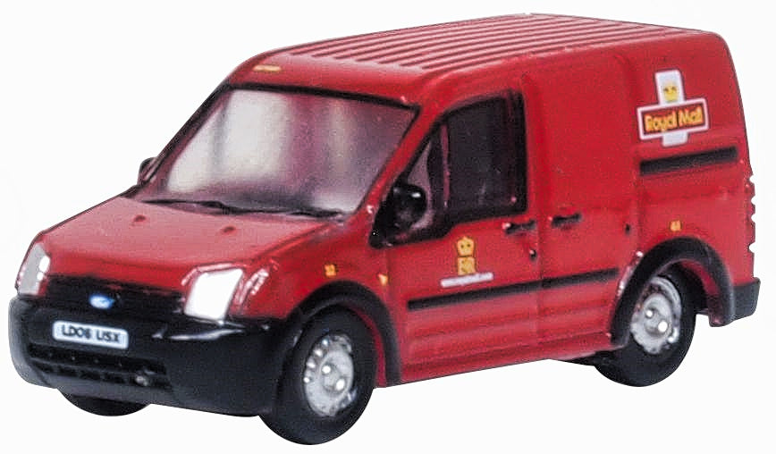 Model of the Royal Mail Ford Transit Connect by Oxford at 1:148 scale ...