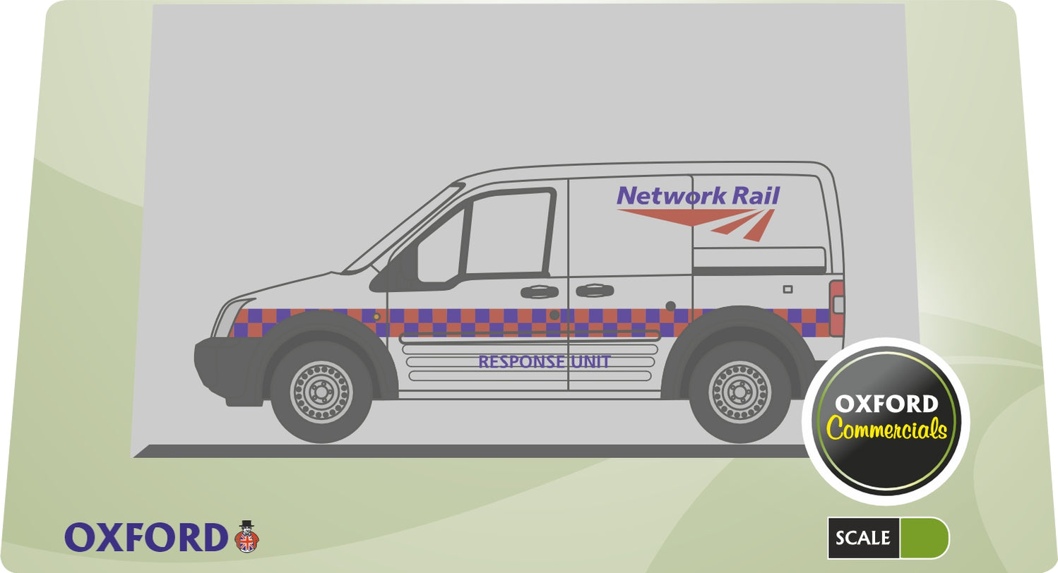 OXFORD DIECAST 1:148 Scale Network Rail Ford Transit Connect — Oxford ...