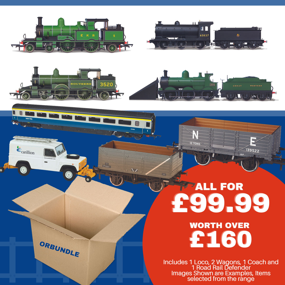 Oxford Rail Bundle ORBUNDLE — Oxford Diecast