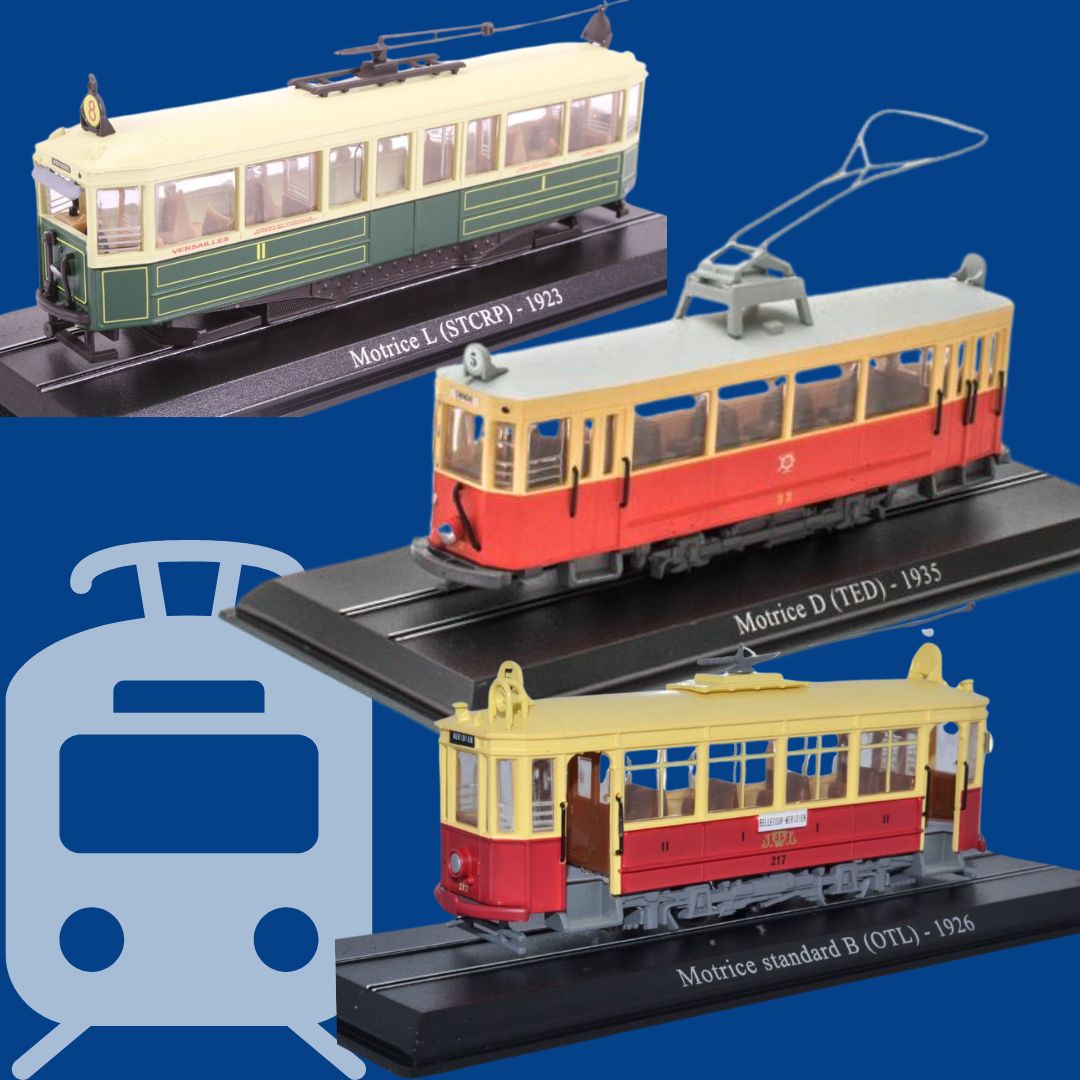 Tram Bundle 6 - France — Oxford Diecast