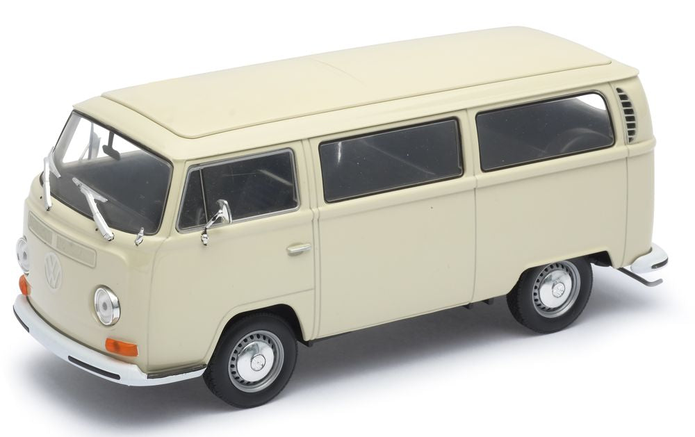Welly Volkswagen Bus Cream - 1:24 Scale — Oxford Diecast