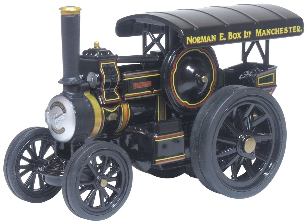 OXFORD DIECAST 1:76 Scale Fowler B6 Road Locomotive No. 16263 Talisman ...
