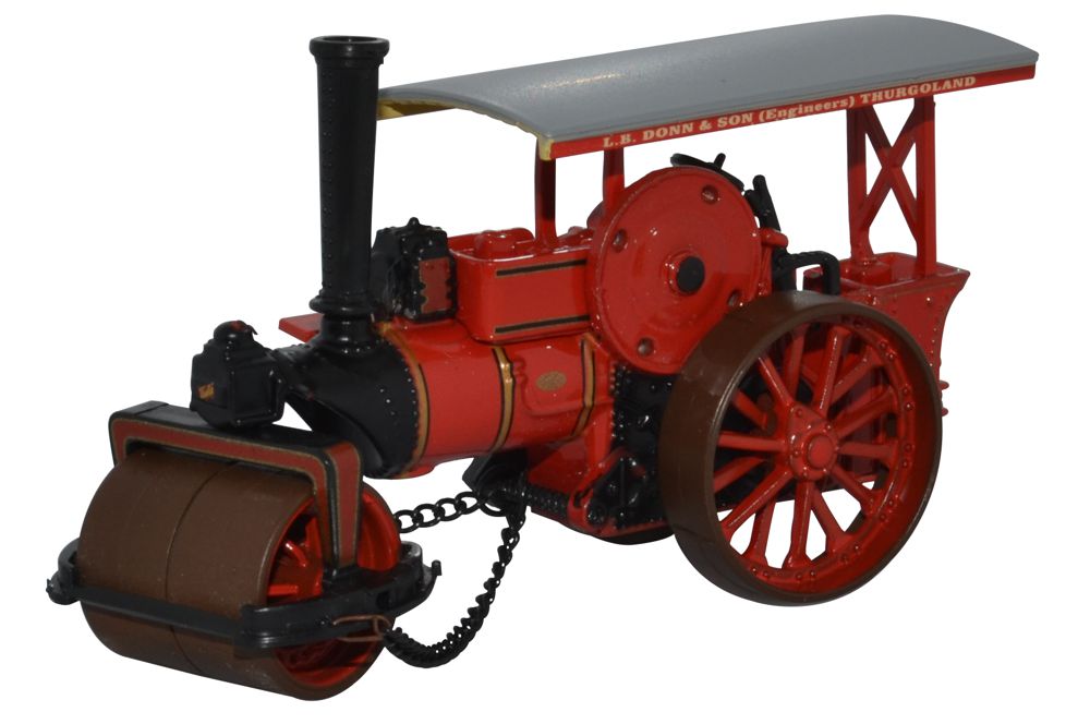 OXFORD DIECAST 1:76 Scale Fowler Steam Roller No.15981Eve — Oxford Diecast