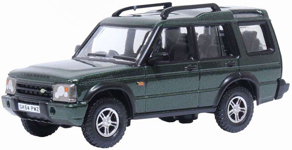 Model of the Land Rover Discovery 2 Metallic Epsom Green by Oxford at 1 ...