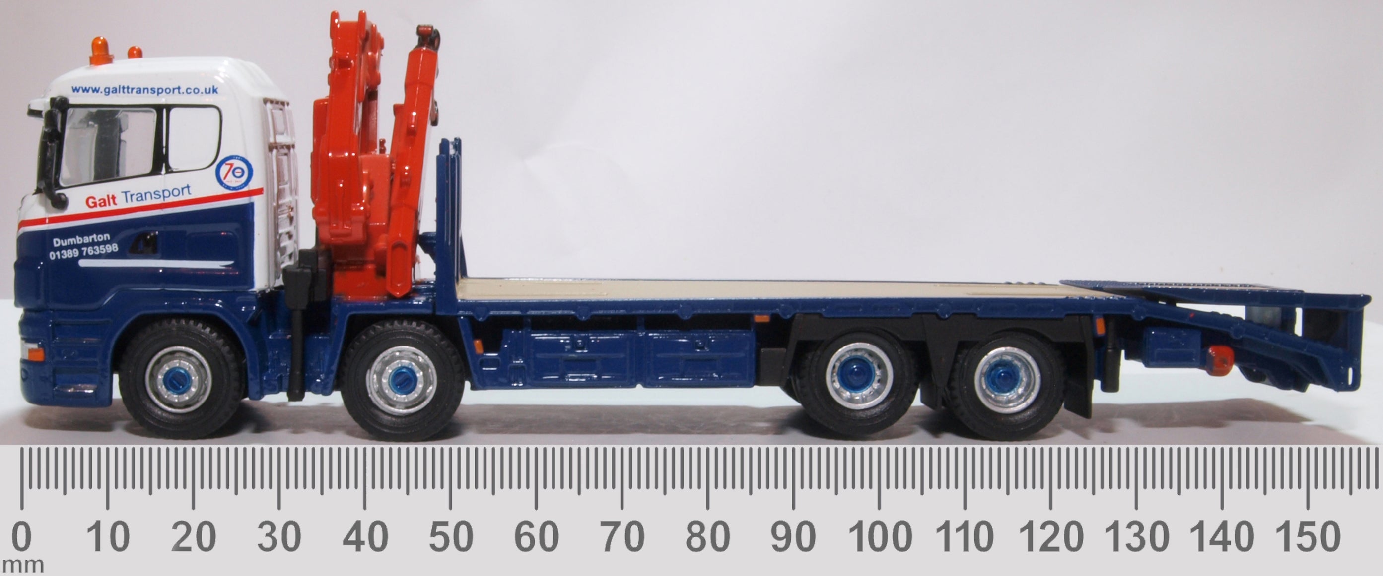 OXFORD DIECAST 1:76 Scale Scania Crane Lorry Galt Transport — Oxford ...