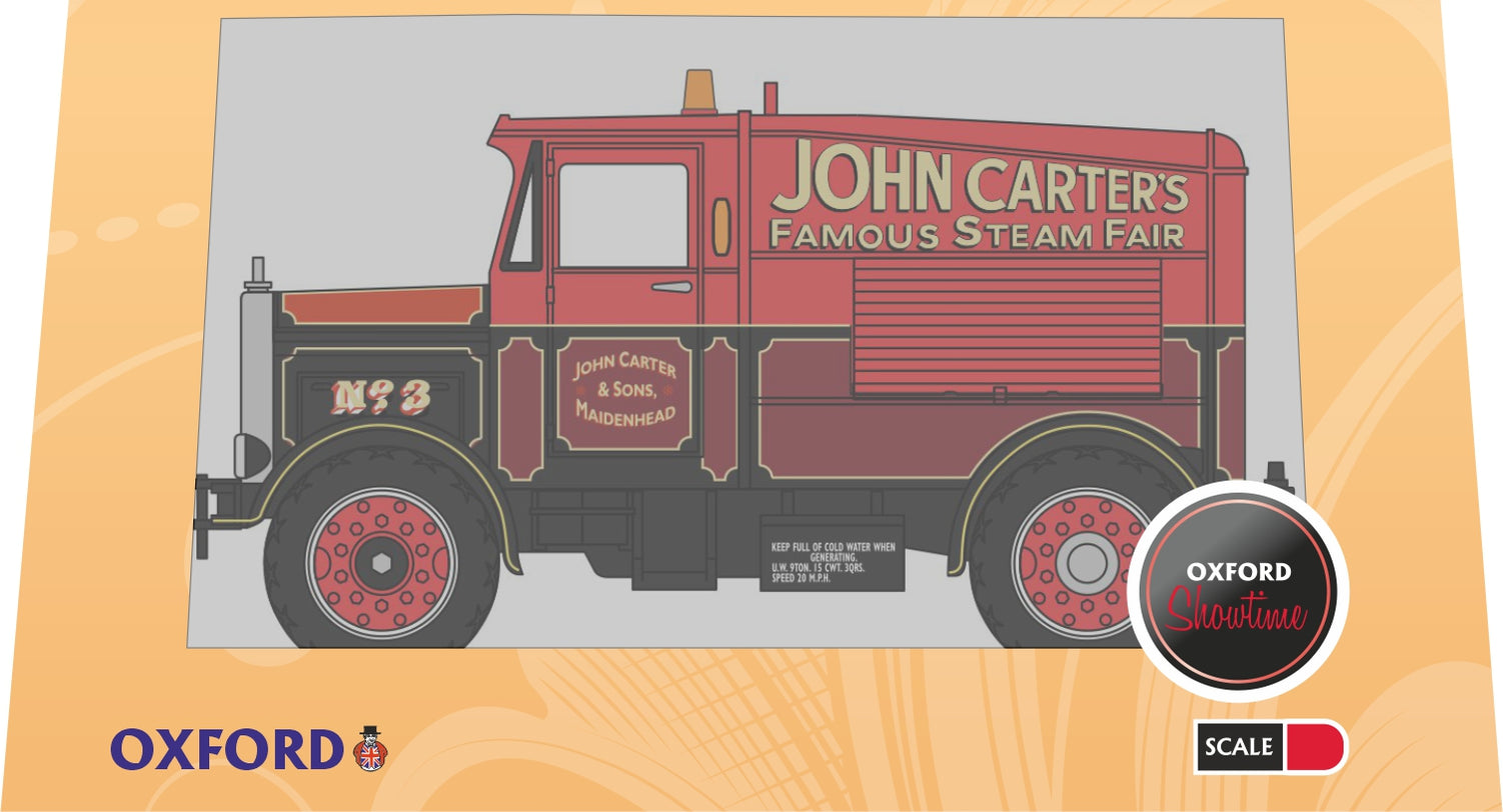 OXFORD DIECAST 1:76 Scale Scammell Showtrac Carters — Oxford Diecast