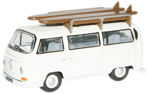Oxford Diecast Pastel White VW Bus - 1:76 Scale