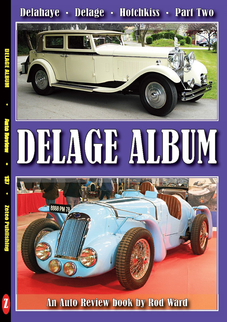 Auto Review Books Delage Album — Oxford Diecast
