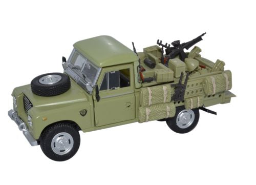 Cararama Military Land Rover Series III - 1:43 Scale — Oxford Diecast