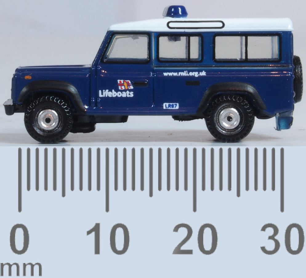 OXFORD DIECAST 1:148 Scale RNLI Land Rover Defender Station Wagon ...