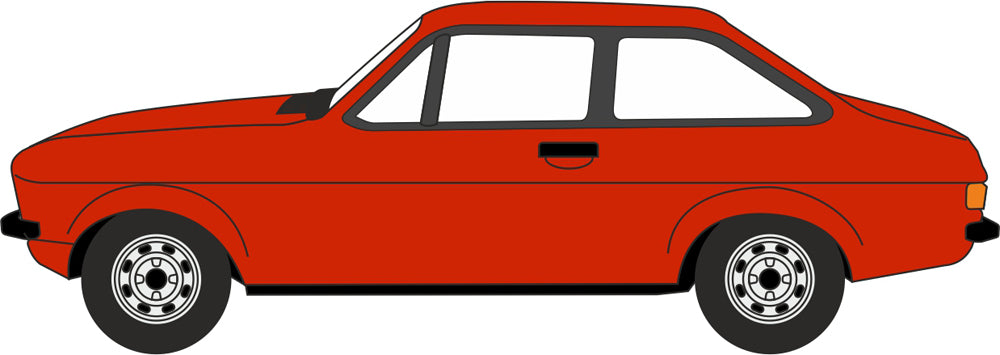 Oxford Diecast Ford Escort MK2 Canival Red