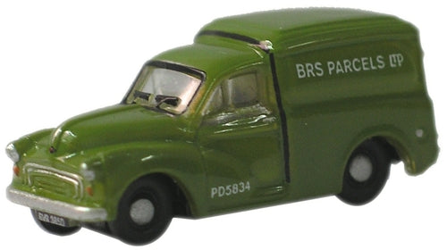 Oxford Diecast BRS Parcels Morris 1000 Van - 1:148 Scale