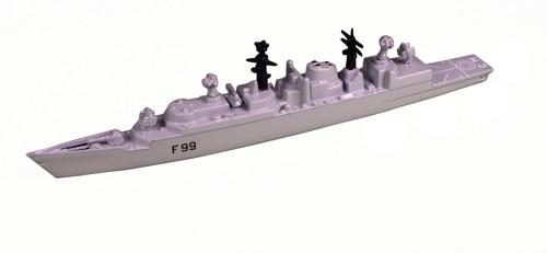 TRIANG HMS Cornwall F99 - 1:1200 Scale — Oxford Diecast
